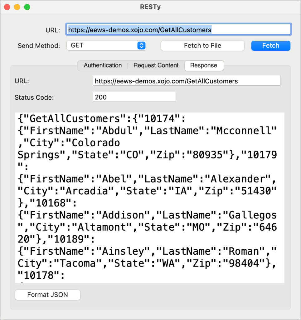 Probar Servicios Web basados en REST - AprendeXojo